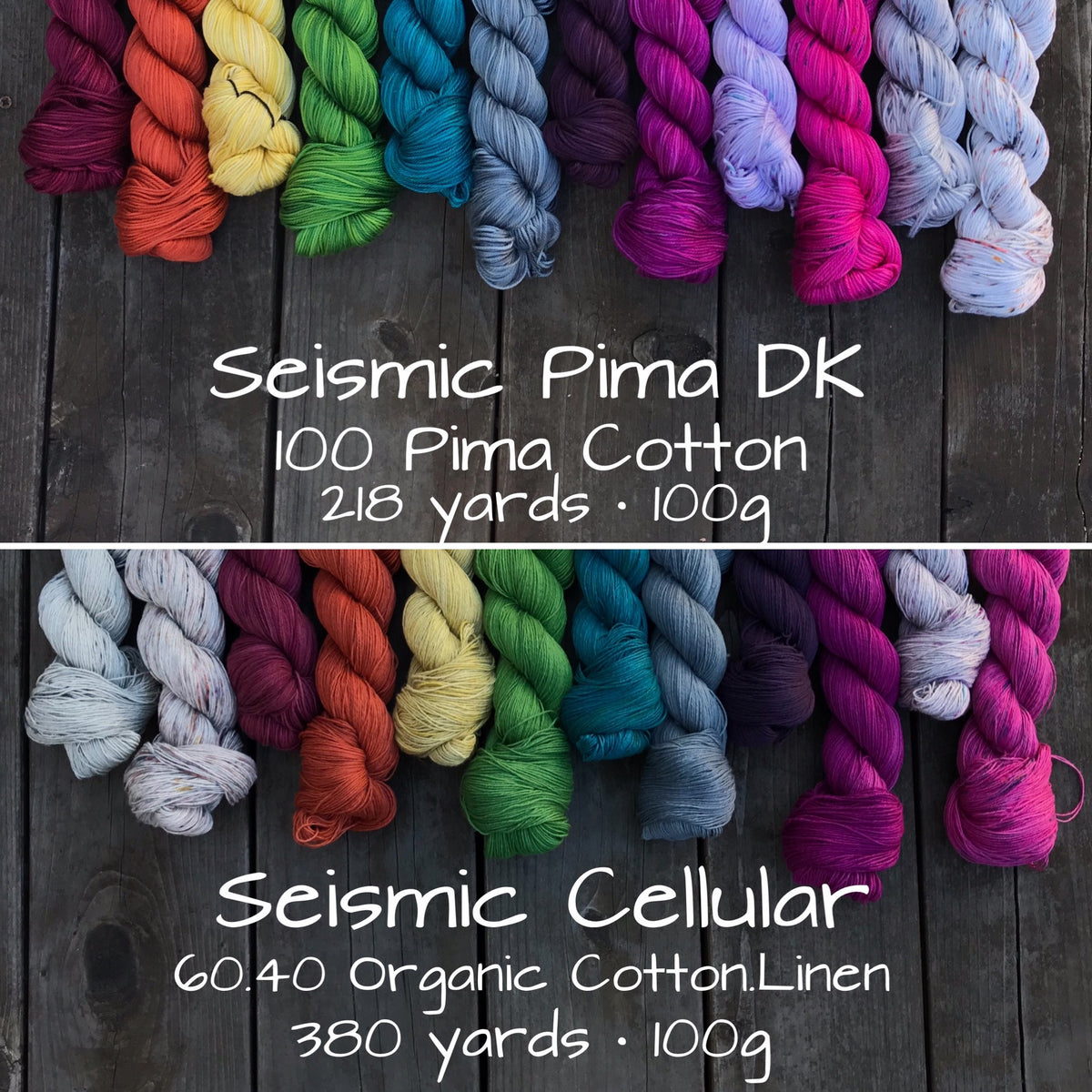 Vegan Collection – Seismic Yarn & Dyeworks