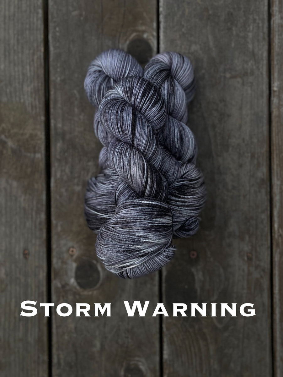 Storm Warning – Seismic Yarn & Dyeworks
